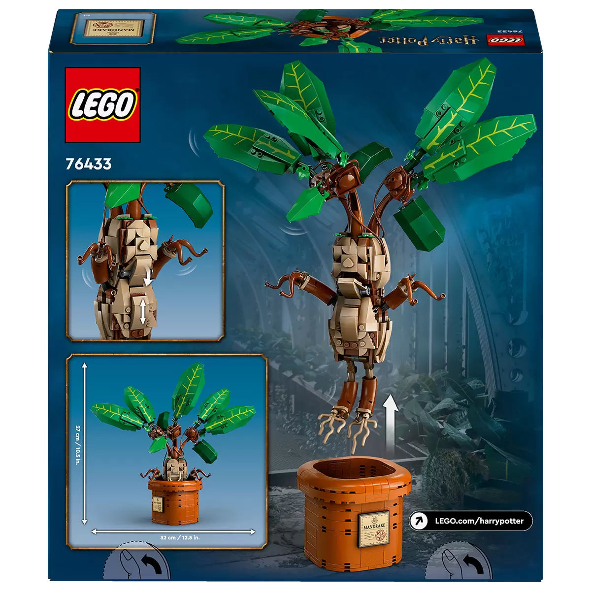 Lego Harry Potter Mandrake model – Thompson caravans Ltd